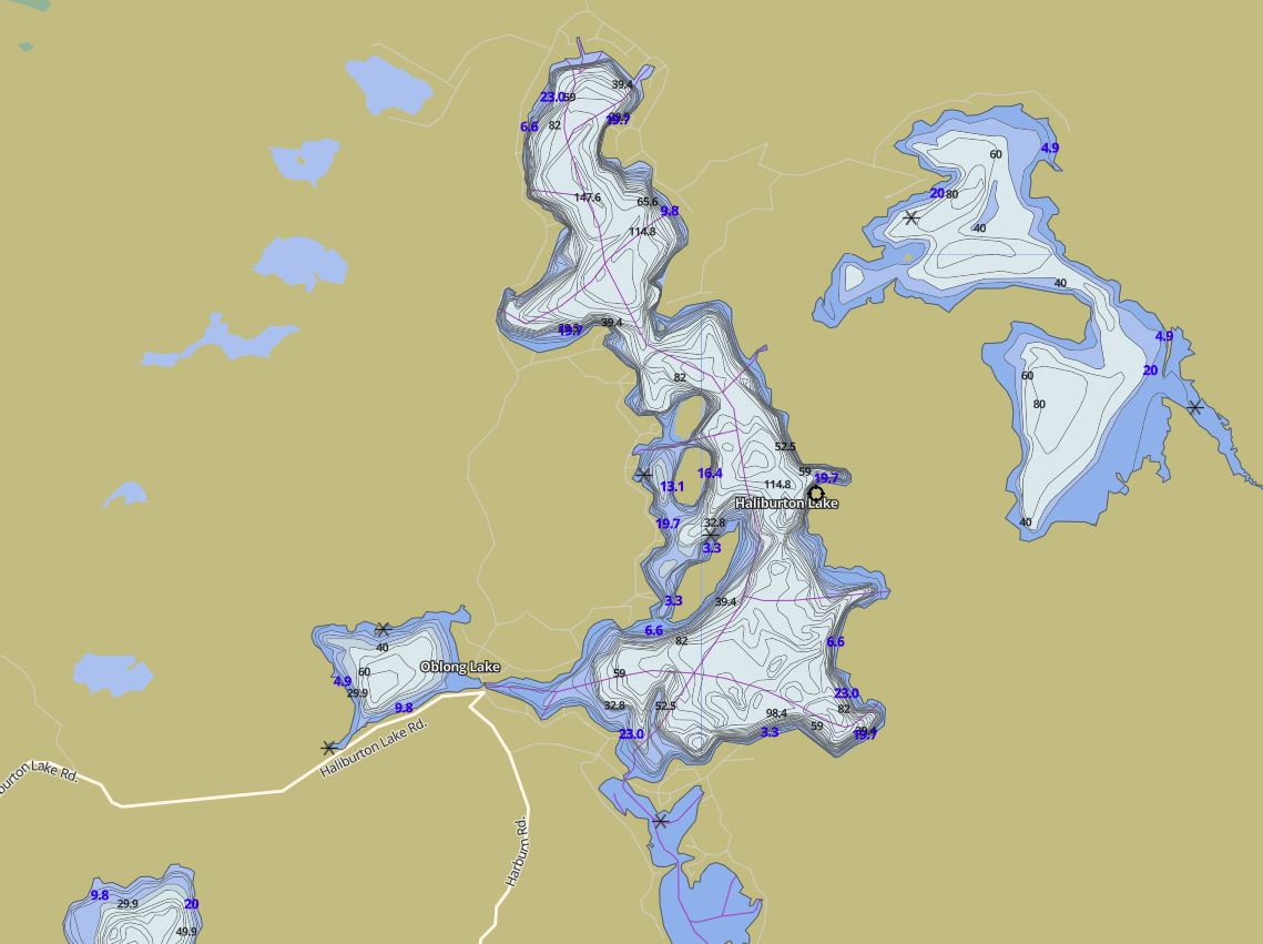 Haliburton Lake - (Dysart et al)
