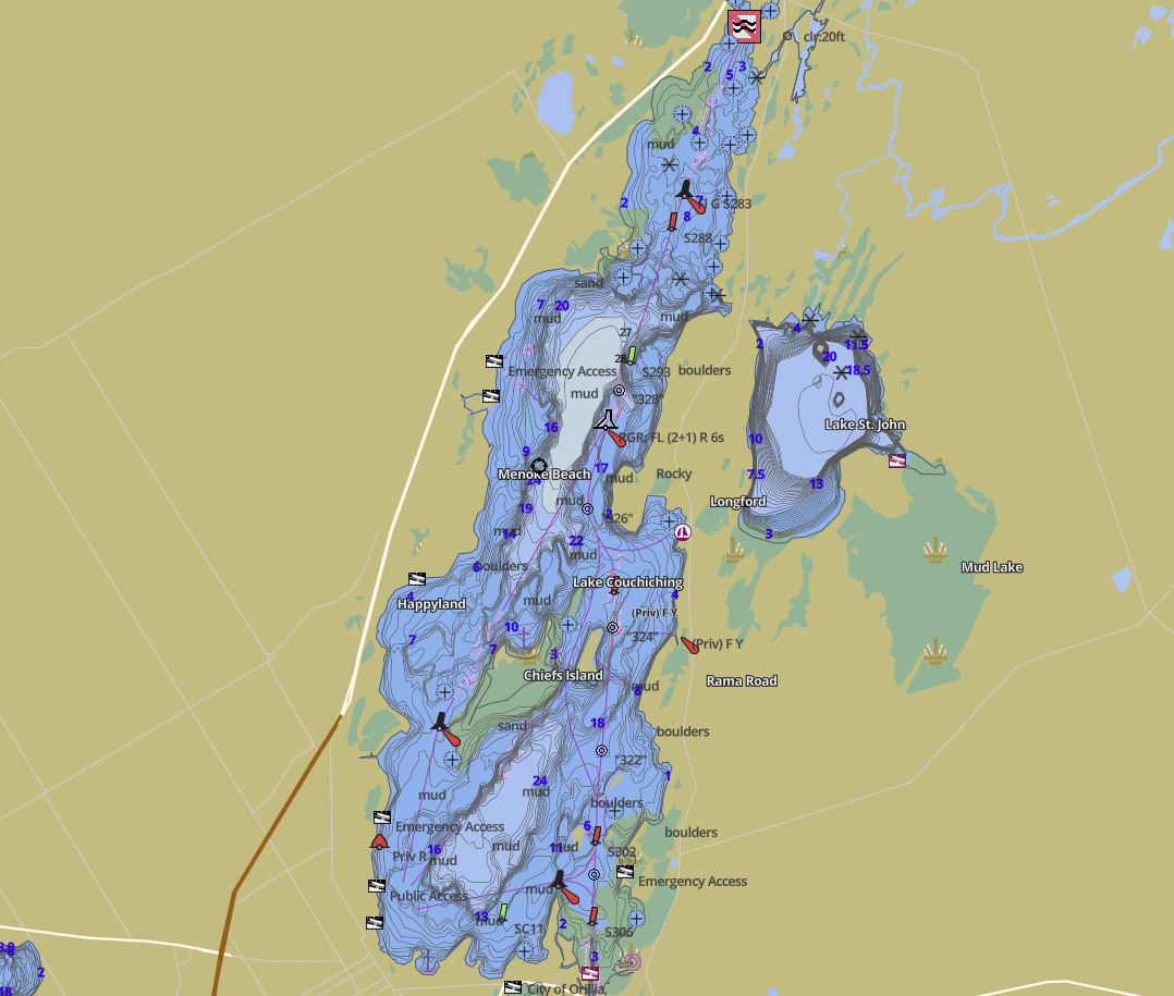 Lake Couchiching - (Orillia)