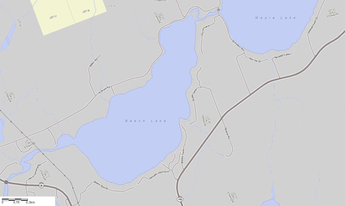 Beach Lake - (Algonquin Highlands)