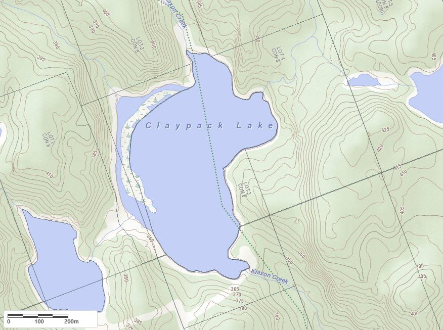 Claypack Lake - (Dysart et al)