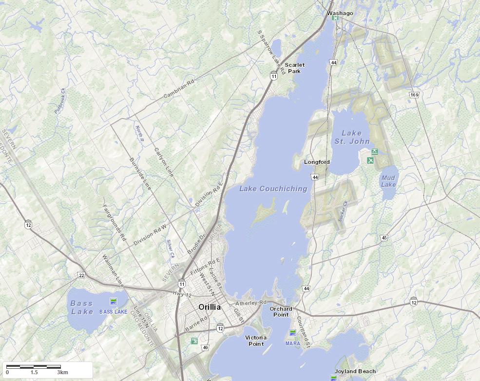 Lake Couchiching - (Orillia)